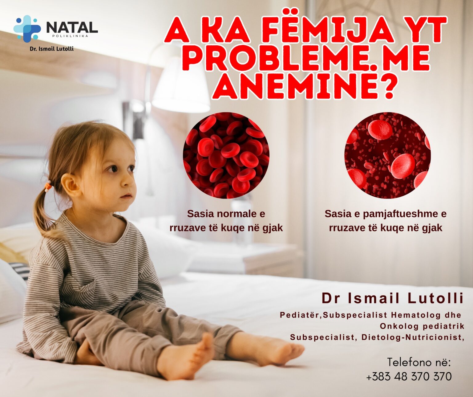 A ka fëmija yt probleme me aneminë